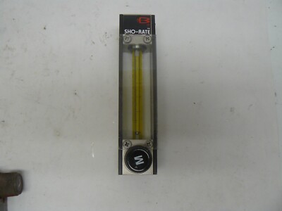 Brooks 1350/D2D3F1B5B000 flow meter 0-5 I/H liquid 1.0kg/dm3 SHO-RATE ...