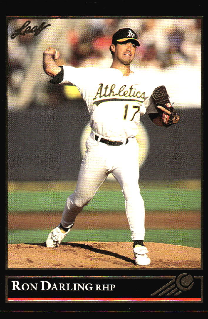 1992 Leaf Ron Darling #447 Oakland Athletics | eBay