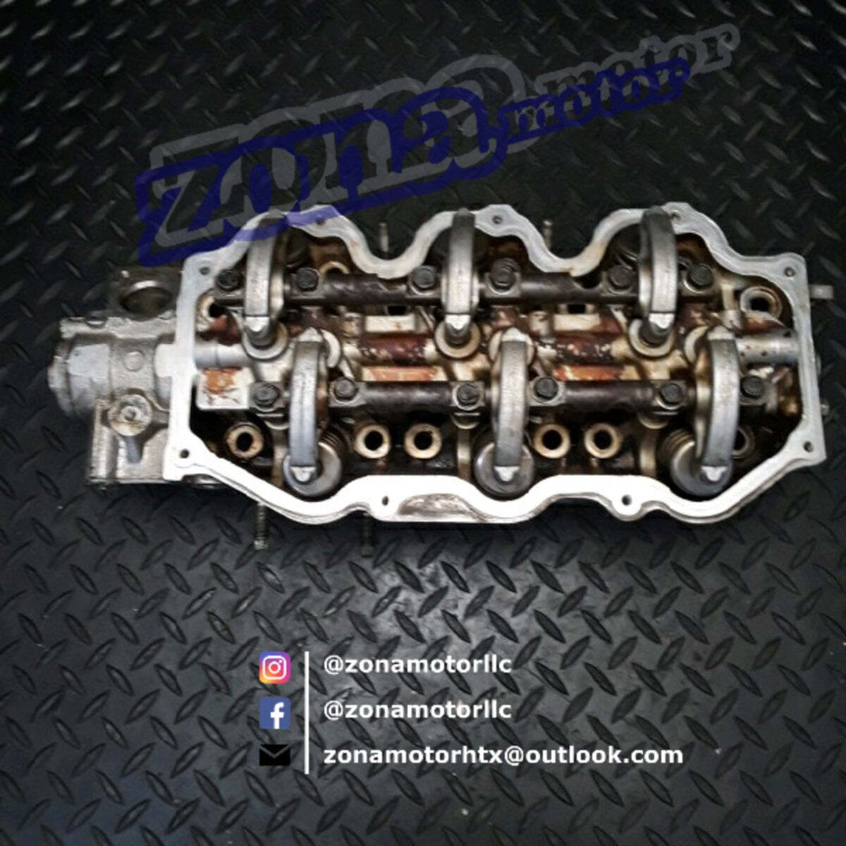 Nissan 3.3L VG33 V6 SOHC Cylinder Head Left L-0W0 for sale online | eBay