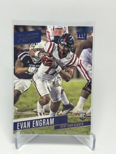 Evan Engram 2017 Panini Prestige #218 Football Card Ole Miss ...