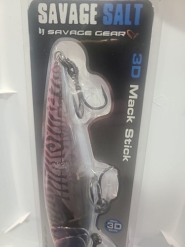 Savage Gear 3D Mack Stick 8.5” Tuna, Bass, Marlin Saltwater Trolling 5 ...