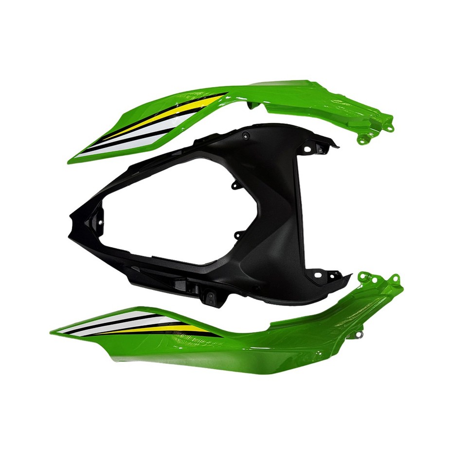 Green White Bodywork For Kawasaki Ninja 500 2024 2025 EX500 24 25 ABS ...