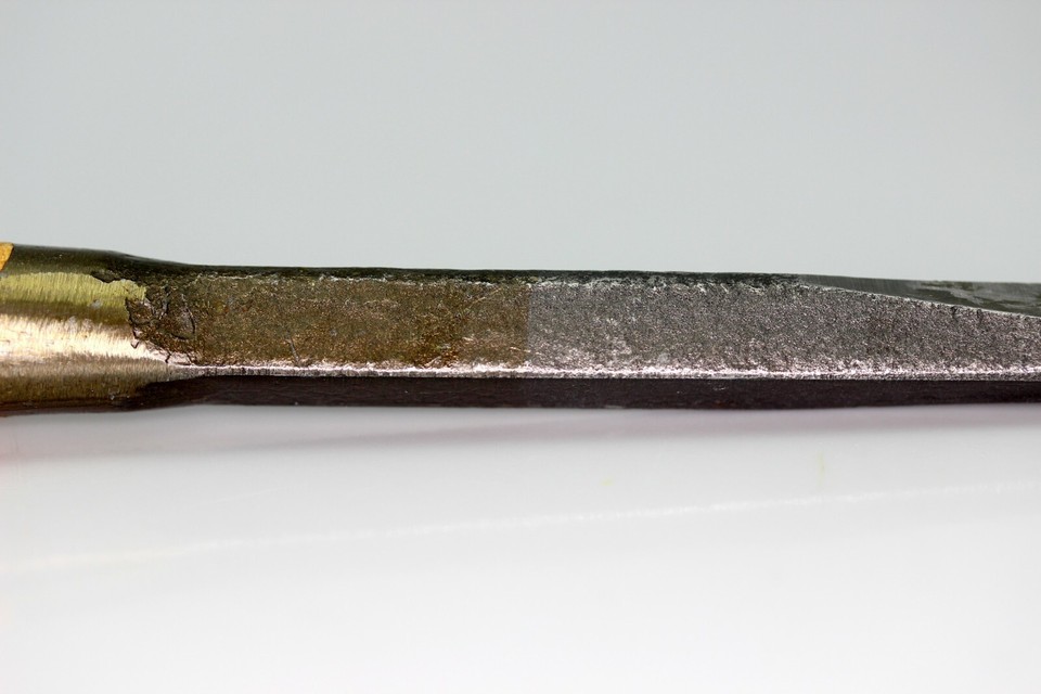 VTG IRWIN SQUARE SHANK WOOD GRIP PERFECT HANDLE SCREWDRIVER 1/2" TIP ...