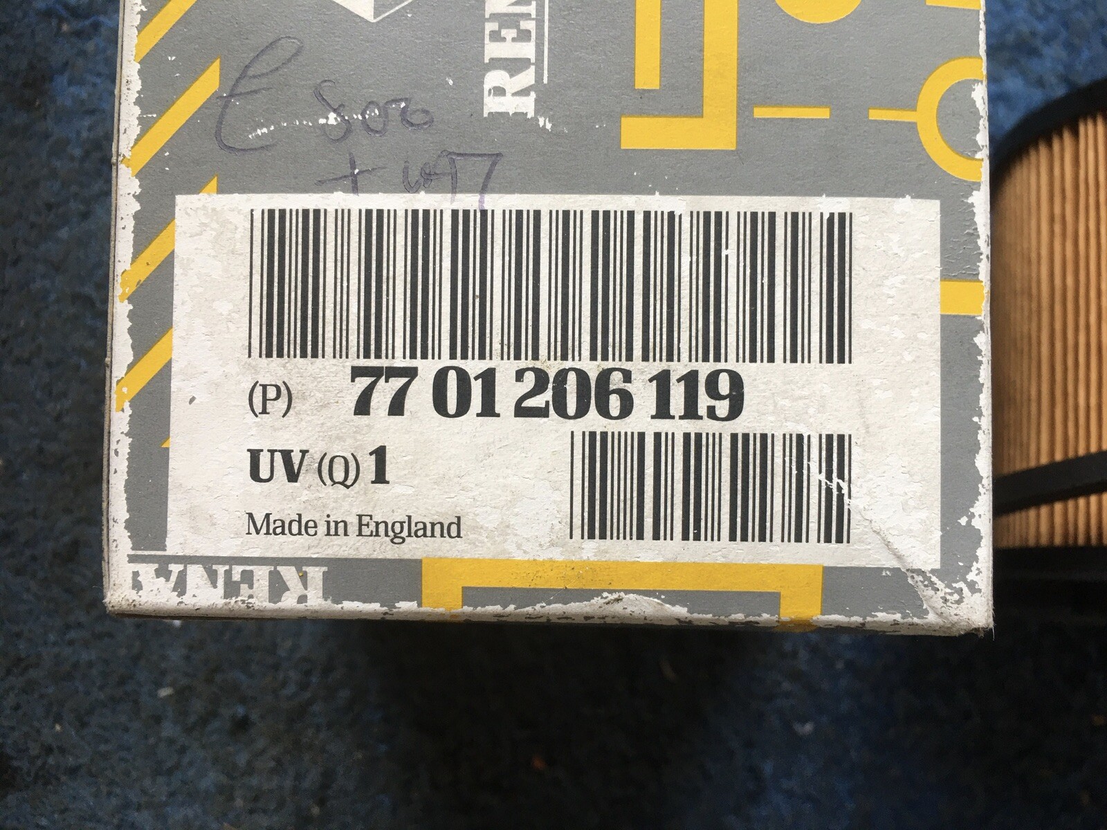 Genuine Renault CLIO MEGANE Scenic Laguna 1.9 Diesel Fuel Filter ...