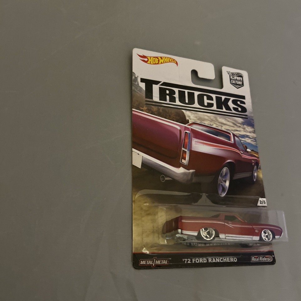 Hot Wheels Car Culture Trucks '72 Ford Ranchero 2/5 Pink E14 | eBay