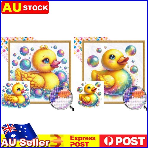 5D DIY Full Round Drill Partial AB Diamond Painting Duck Kit Art Decor ...
