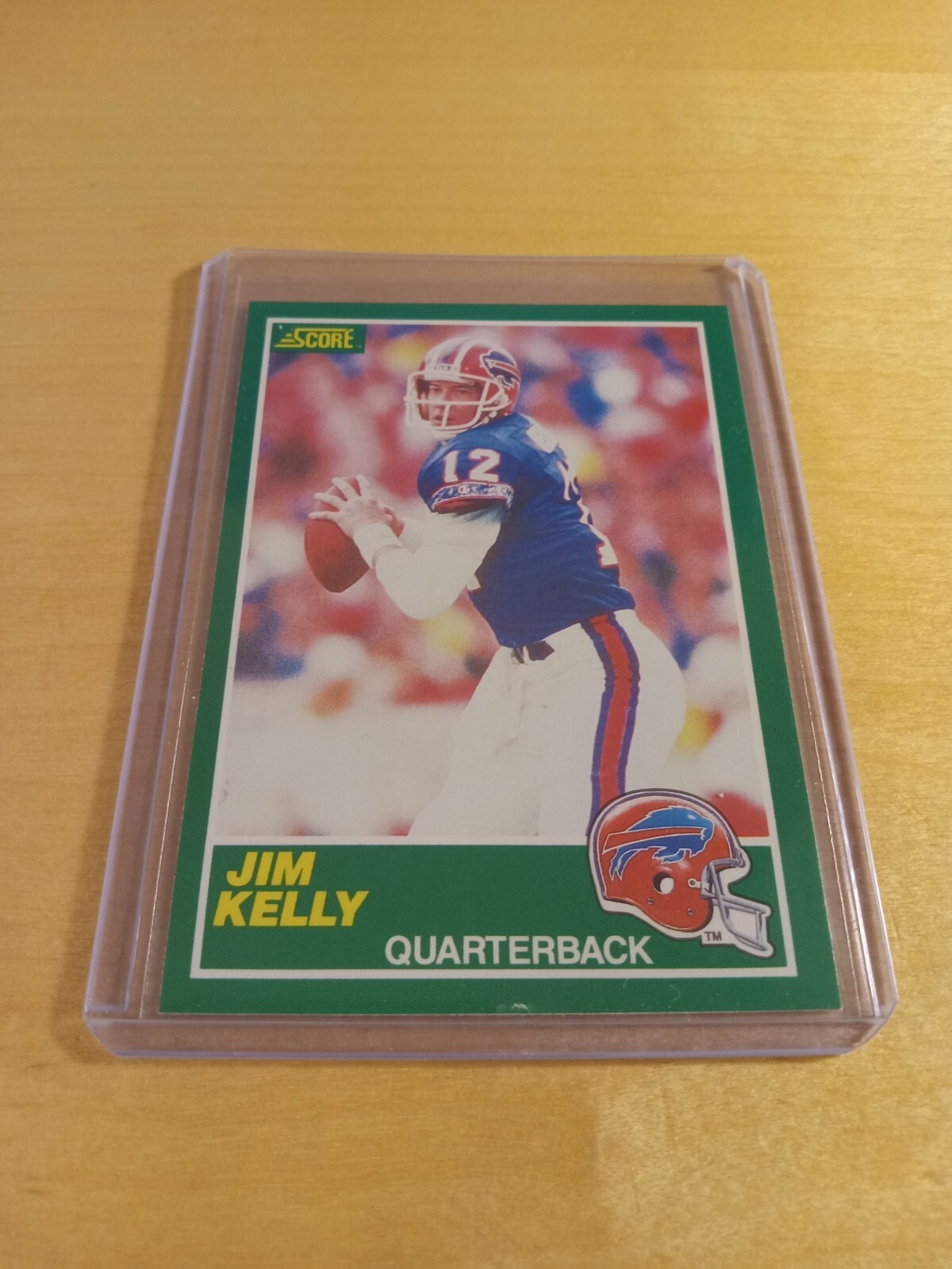 1989 Score #223 JIM KELLY Buffalo Bills Football Card, Quarterback, HOF ...