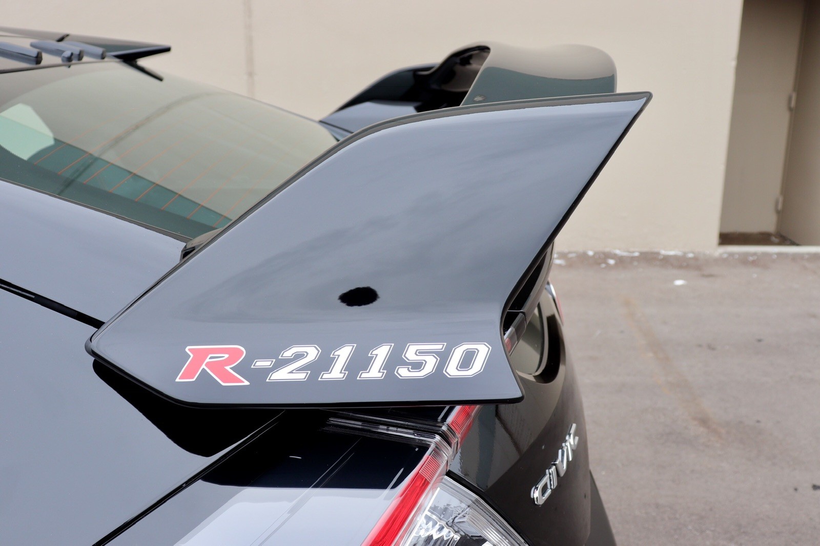 FK8 Type R Spoiler Decal | Graphic