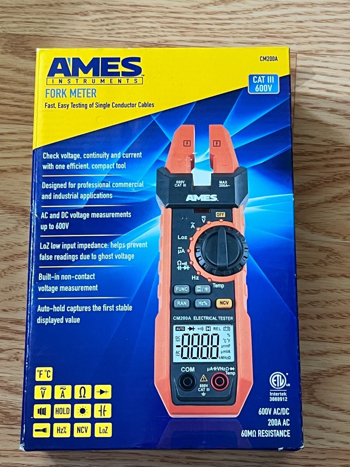 Ames Fork Meter 600V | eBay