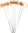 Pack of 30 Copper Plant Labels for Garden, Metal Plant Markers ...