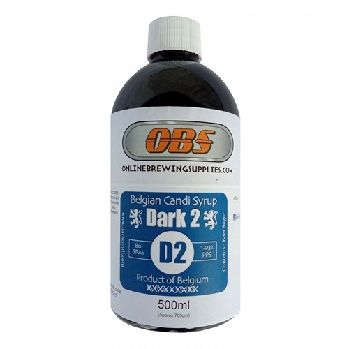 Belgian Candi Sugar Syrup - Dark 80 srm (700gm) for Homebrew Belgian ...