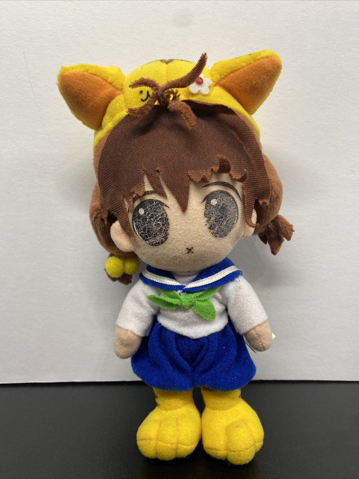 Petit Charat Plush Figure Doll Stuffed Sega 2001 Gamerz Puchiko-chan ...