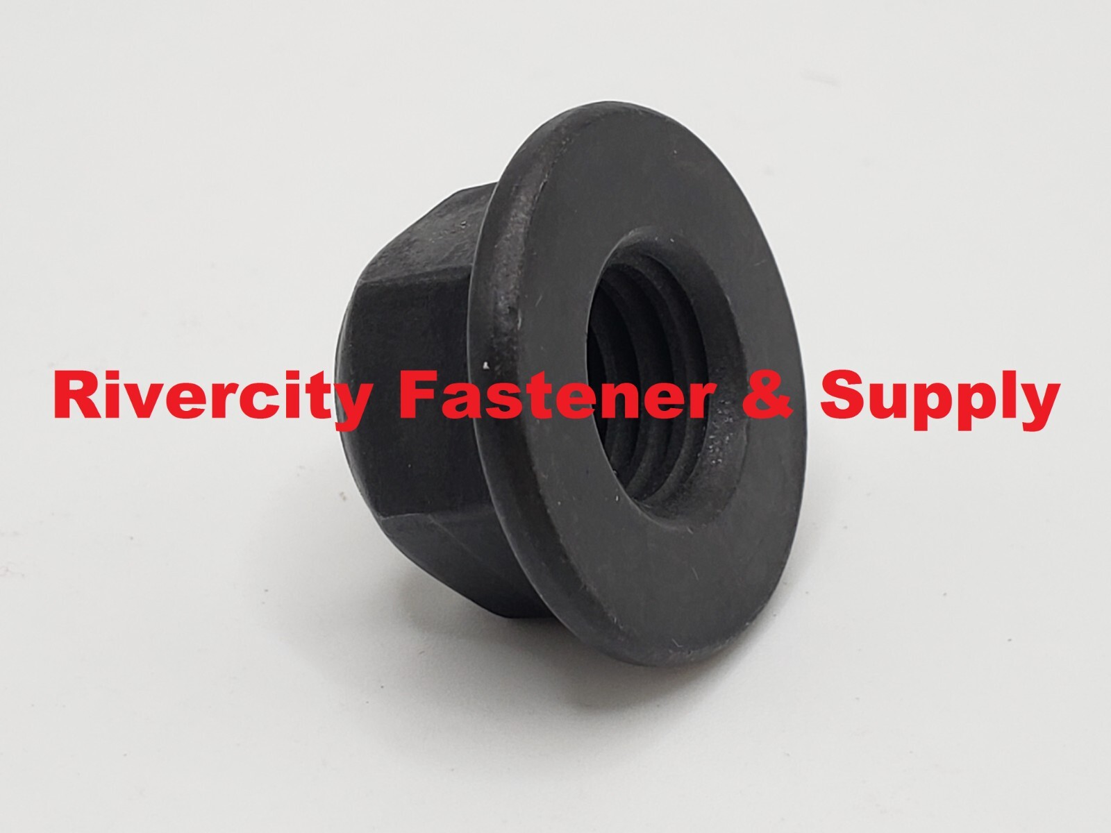 7/16-14 Grade 8 All Metal Flange Lock Nuts 7/16x14 Top Lock Nuts 7/16 x ...