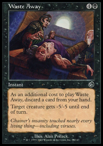 MTG: Waste Away - Torment - Magic Card | eBay