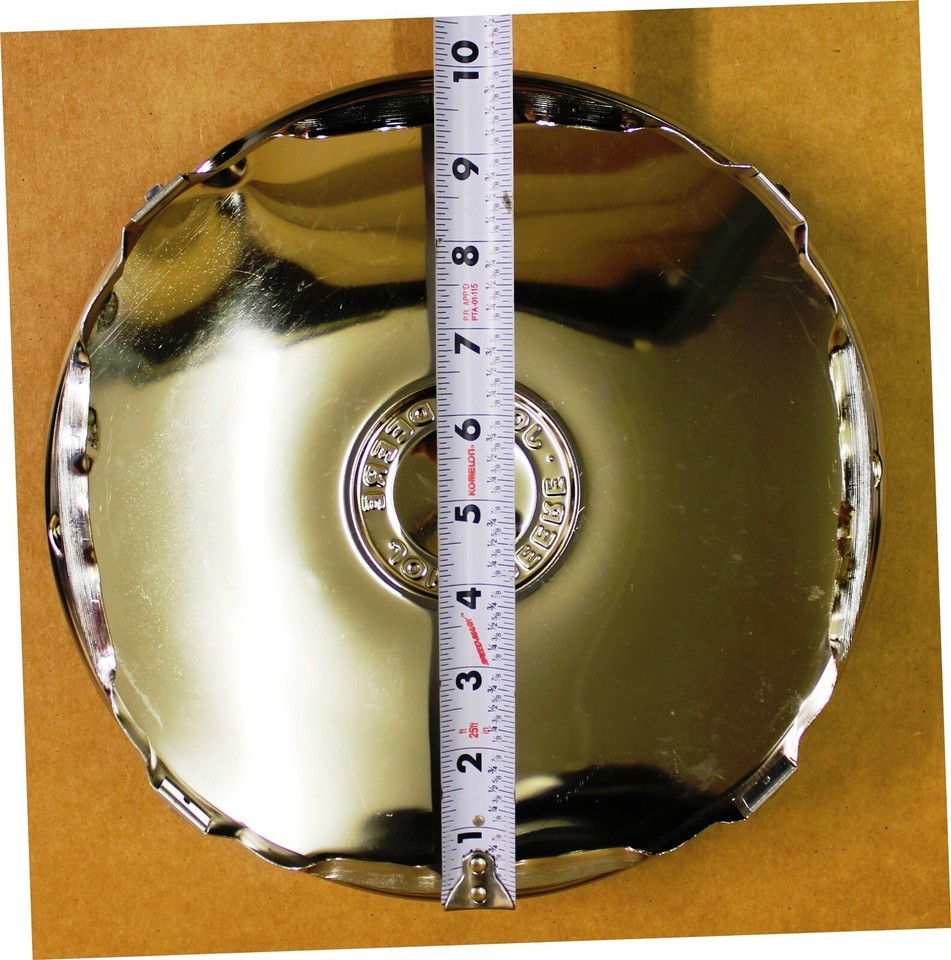Chrome John Deere 12" Hub Caps M42184 Wheel Covers Baby Moons Lawn ...