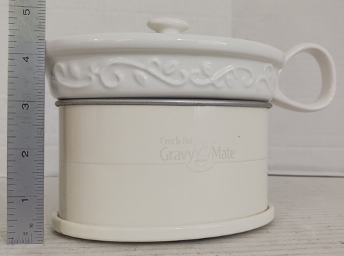 Rival Electric Gravy Boat and Syrup Warmer 5.5 " White FREE SHIPPING ...
