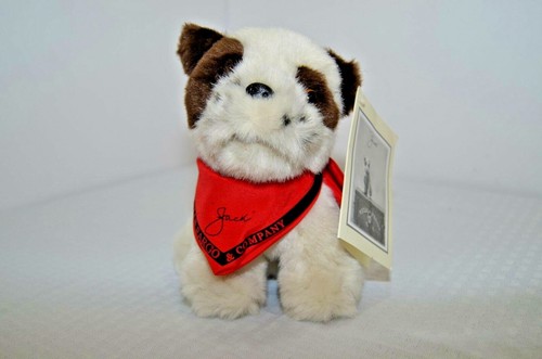 NWT Wells Fargo Legend "Jack" Jack Russell Terrier Dog 7" Plush Red ...
