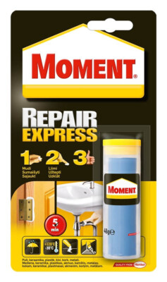 MOMENT REPAIR EXPRESS 5min Extra Strong Waterproof Glue Paste 48ml | eBay
