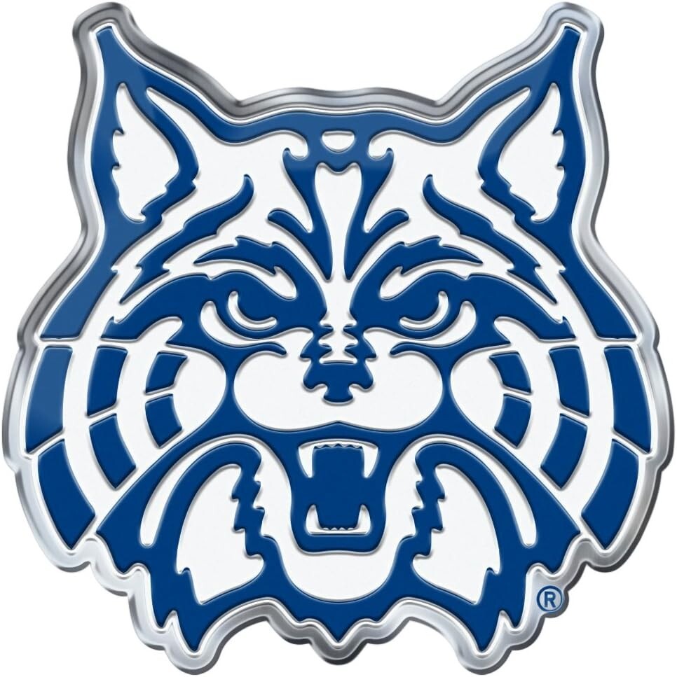 Arizona Wildcats Color Emblem Sticker Decal Aluminum Metal Car Truck #2 ...
