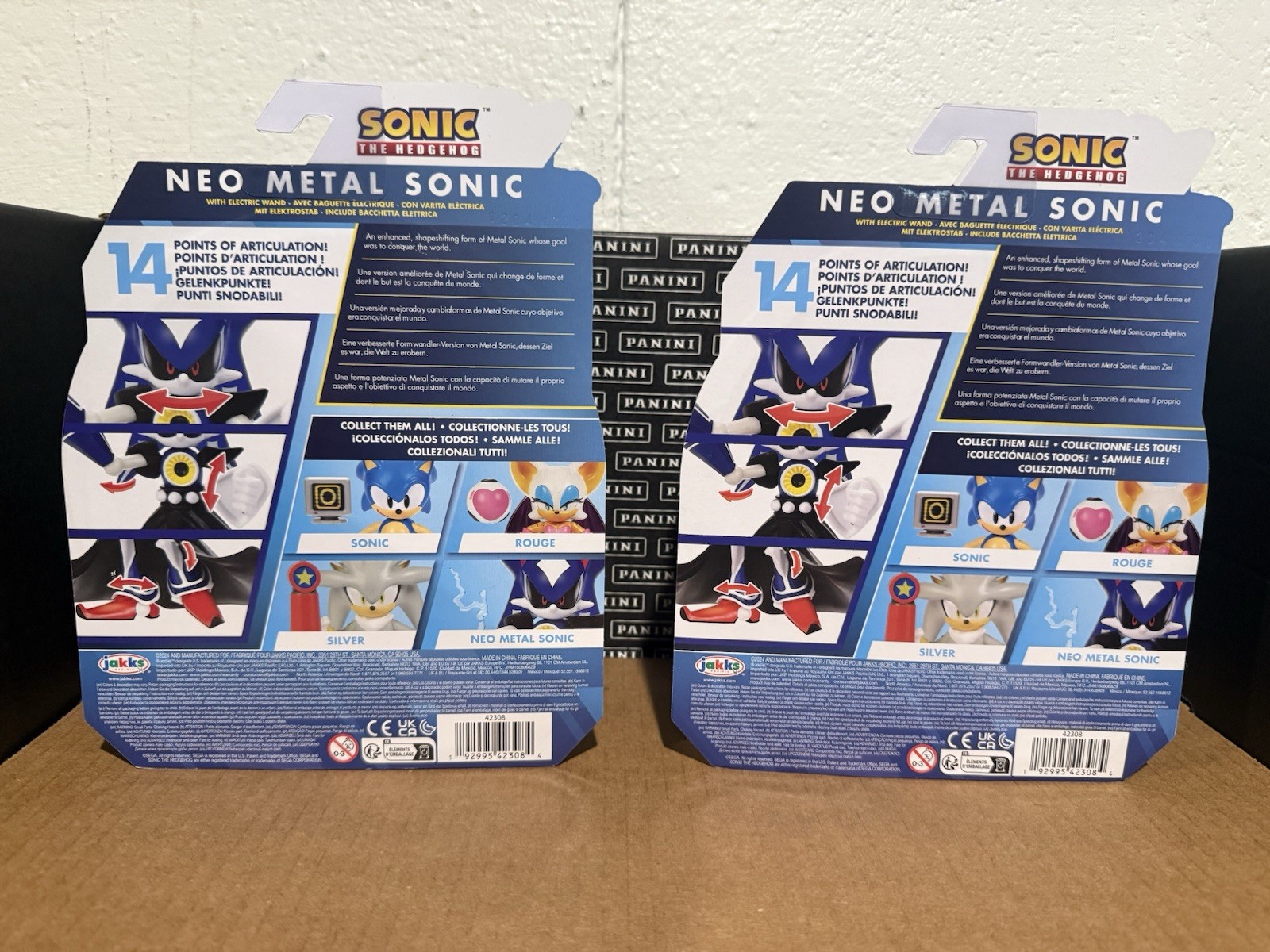 Jakks Pacific Sonic The Hedgehog NEO METAL SONIC 4" Inch Action Figure ...