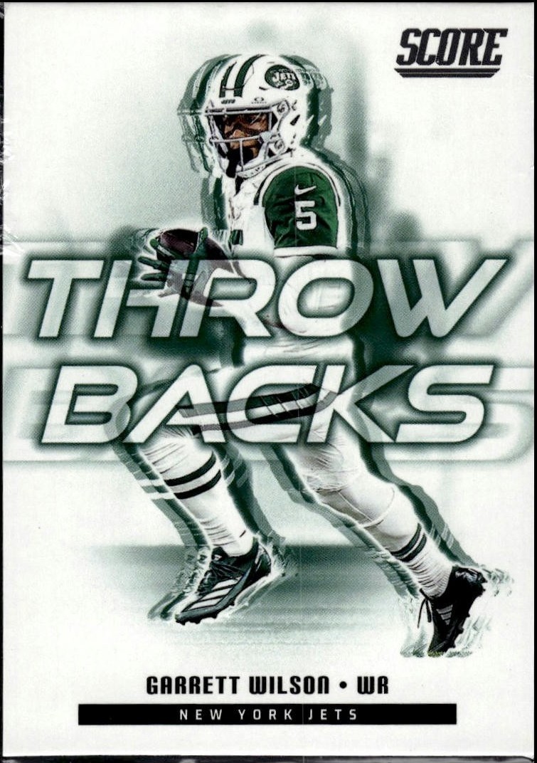 2025 Score - Throwbacks Garrett Wilson #21 Gold for sale online | eBay