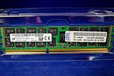 46W0672 IBM/LENOVO 16GB PC3L-12800 CL11 ECC DDR3 1600MH 46W0674 47J0226 ...