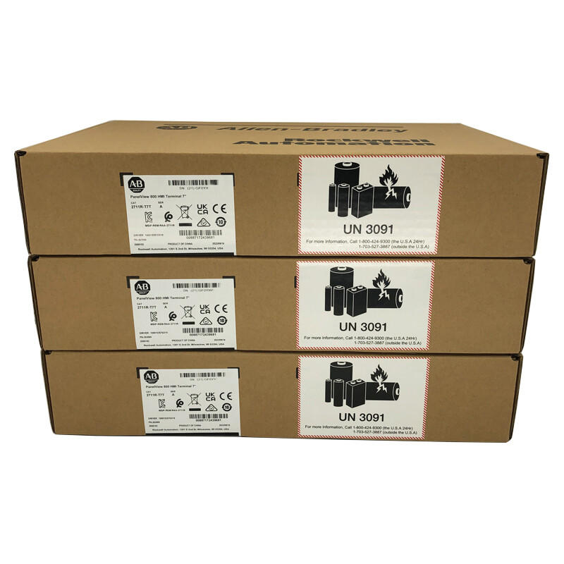 Allen-Bradley 2711R-T7T PANELVIEW 800 7-INCH HMI TERMINAL US Factory ...