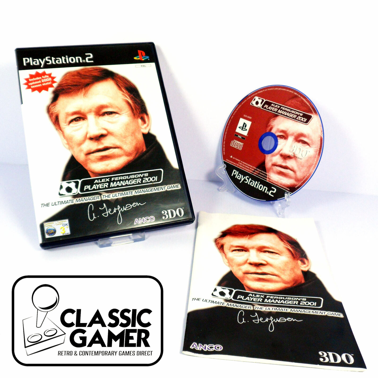 Alex Ferguson's Player Manager 2001 (Sony PlayStation 2, 2001 ...