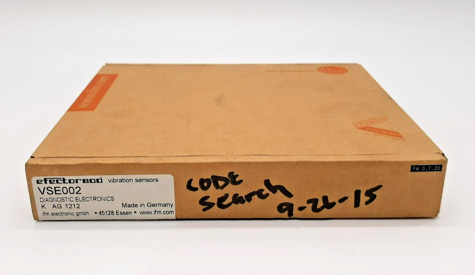 Efector VSE002 Vibration Sensor -Factory Sealed | eBay