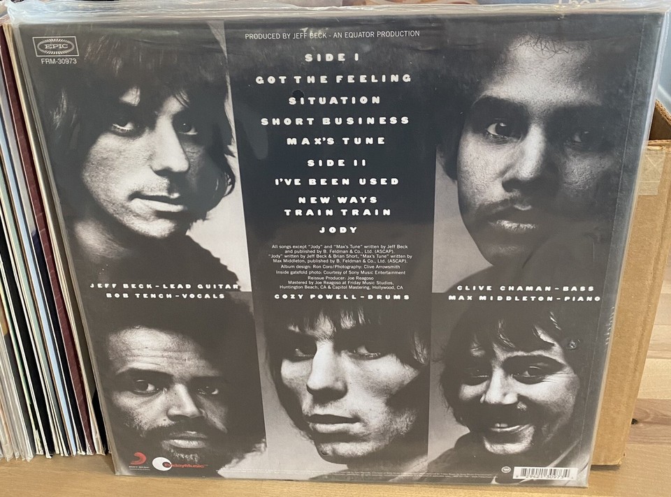 Rough & Ready by Jeff Beck Record 2015 New Vinyl SEALED 829421309734 | eBay