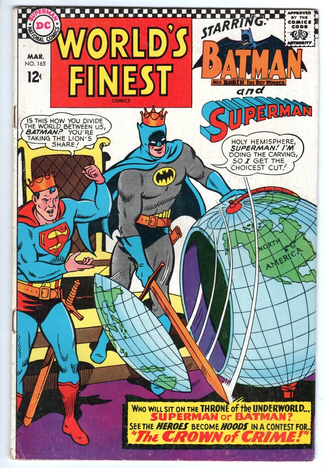 World's Finest #165 Featuring Superman & Batman, Fine Condition! | eBay