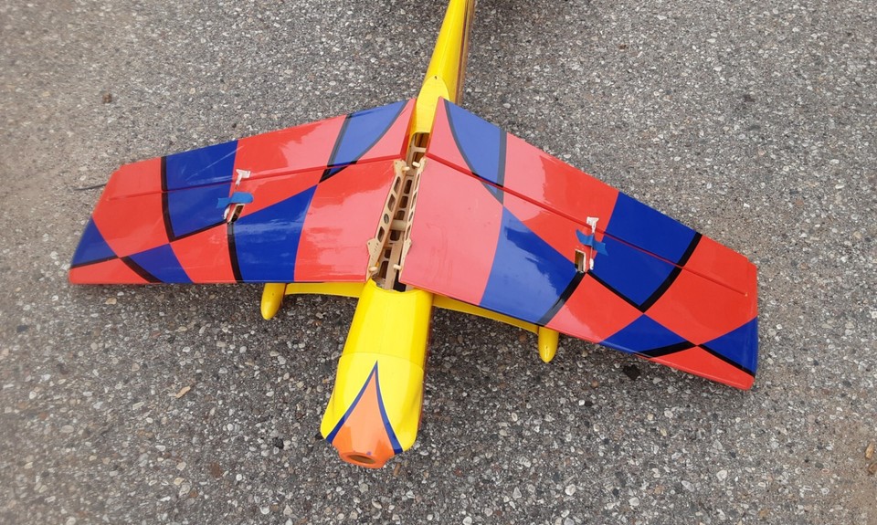 Reactor RC Plane 3D Aerobatic Awesome Never Flown 1450mm PICK UP ONLY ...