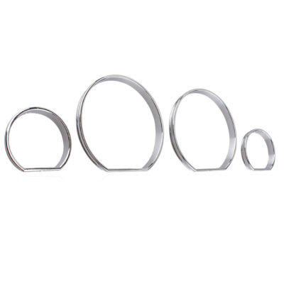 Chrome Gauge Dash Dial Rings Bezel Trim Speedometer Frame For BMW E46 ...