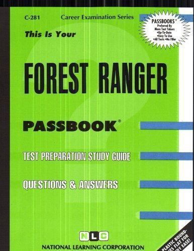Career Examination Ser.: Forest Ranger by National Learning Corporation ...