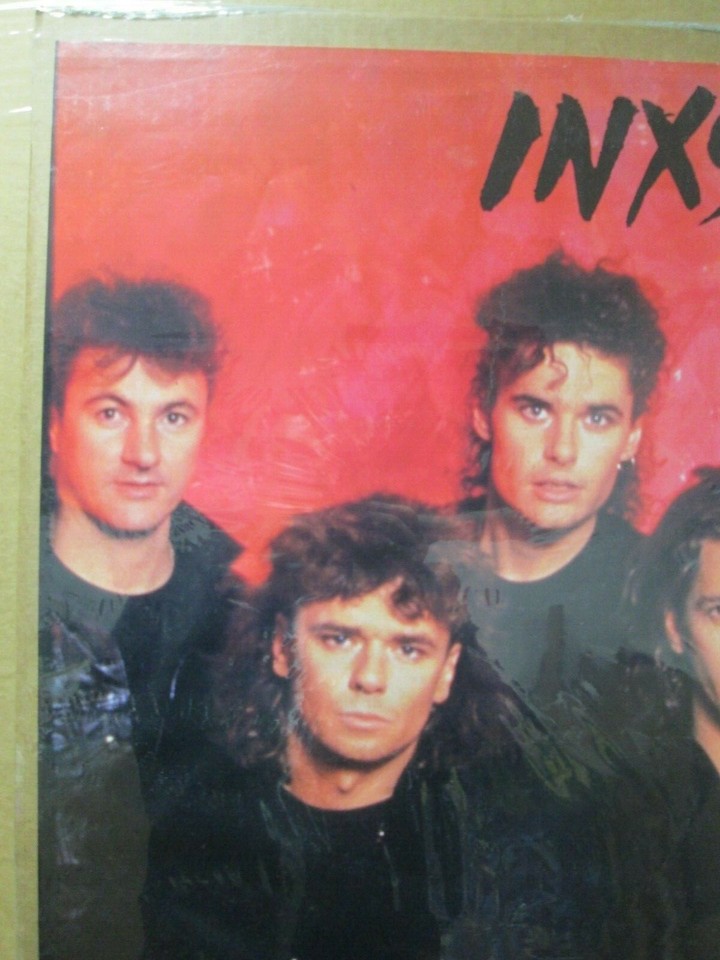 Vintage Poster INXS Australian rock band 1986 Inv#G4218 | eBay