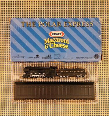 The Polar Express Kraft Macaroni And Cheese Mail-in Promotional Toy ...