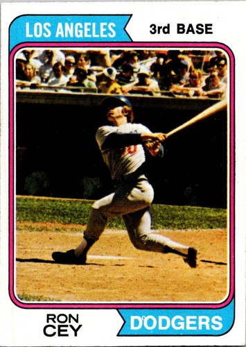 Ron Cey 1974 Topps #315 Los Angeles Dodgers | eBay