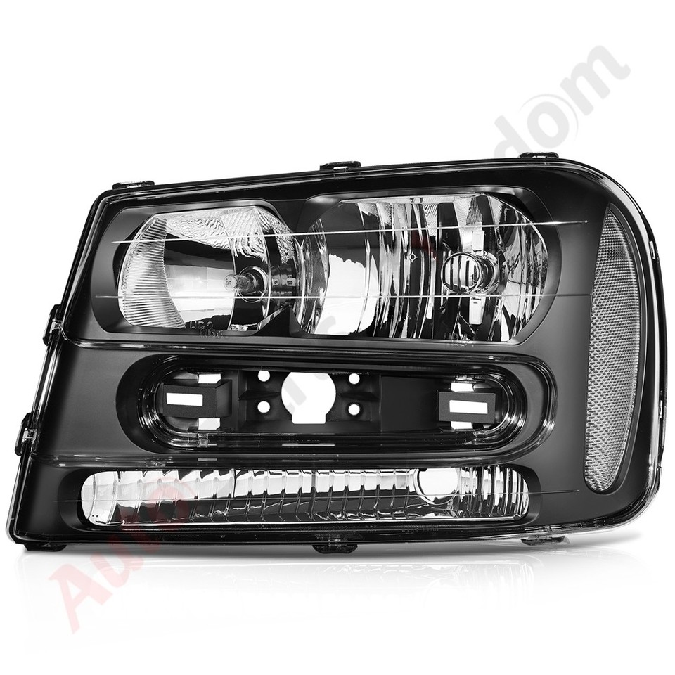 Headlights Assembly For 02-09 Chevrolet Trailblazer Right+Left ...