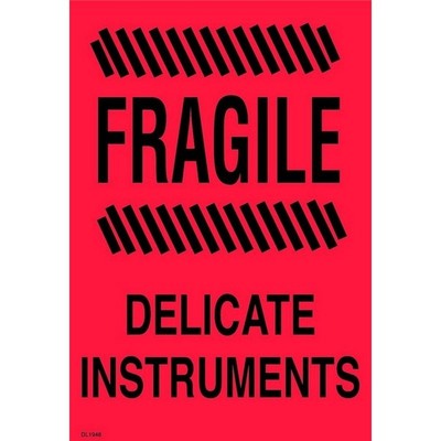 4" x 6" Fragile Delicate Instrument Labels (500 per Roll) | eBay