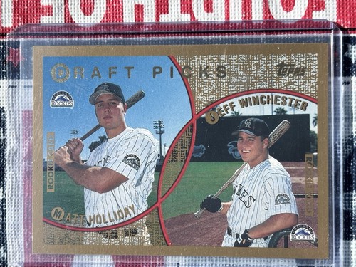 1999 Topps Matt Holliday, Jeff Winchester #442 Colorado Rockies Rookie ...