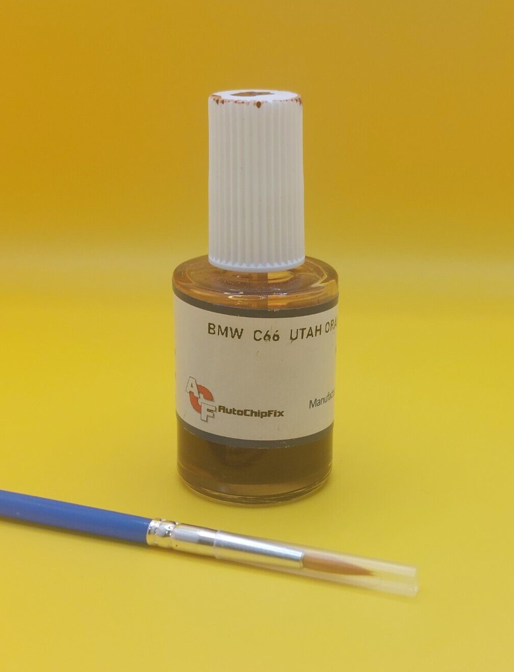 For BMW Code C66 UTAH ORANGE Touch Up Paint + Fine Tip Brush | eBay ...