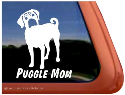 Puggle Mom |High Quality Puggle Vinyl Dog Window Decal Sticker | eBay