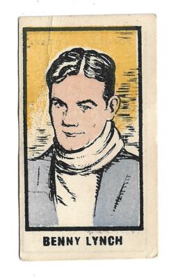 BENNY LYNCH Nº 10 1950's Kiddy's Favourites ORIGINAL BOXING CARD | eBay