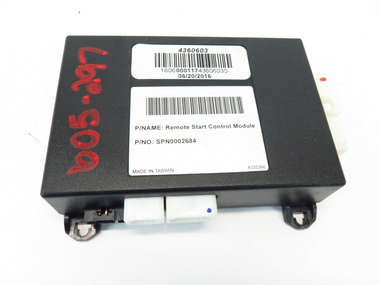 17 Subaru Outback Legacy Remote Start Module 15653 SPN0002684 for sale ...