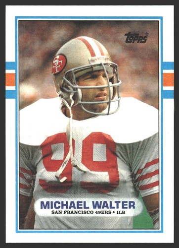 Michael Walter #14 1989 Topps San Francisco 49ers | eBay