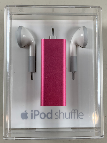 New Sealed Apple iPod Shuffle 2GB Pink Model A1271 3rd Generation ...