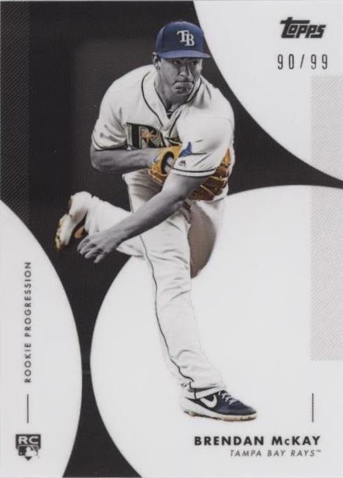 2020 Topps On Demand Rookie Progression - Brendan McKay #12A Black /99 ...