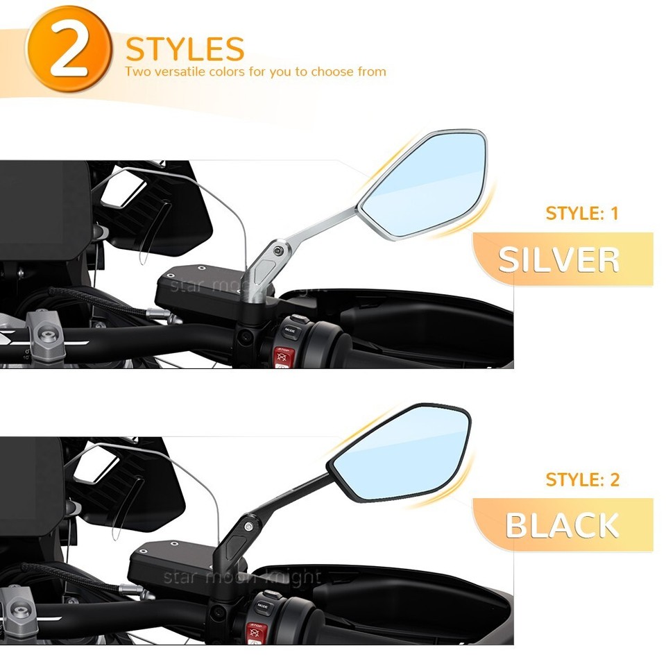 Rotatable Mirror For BMW C 400GT C400GT Tracer 900 GT Aluminum Rearview ...