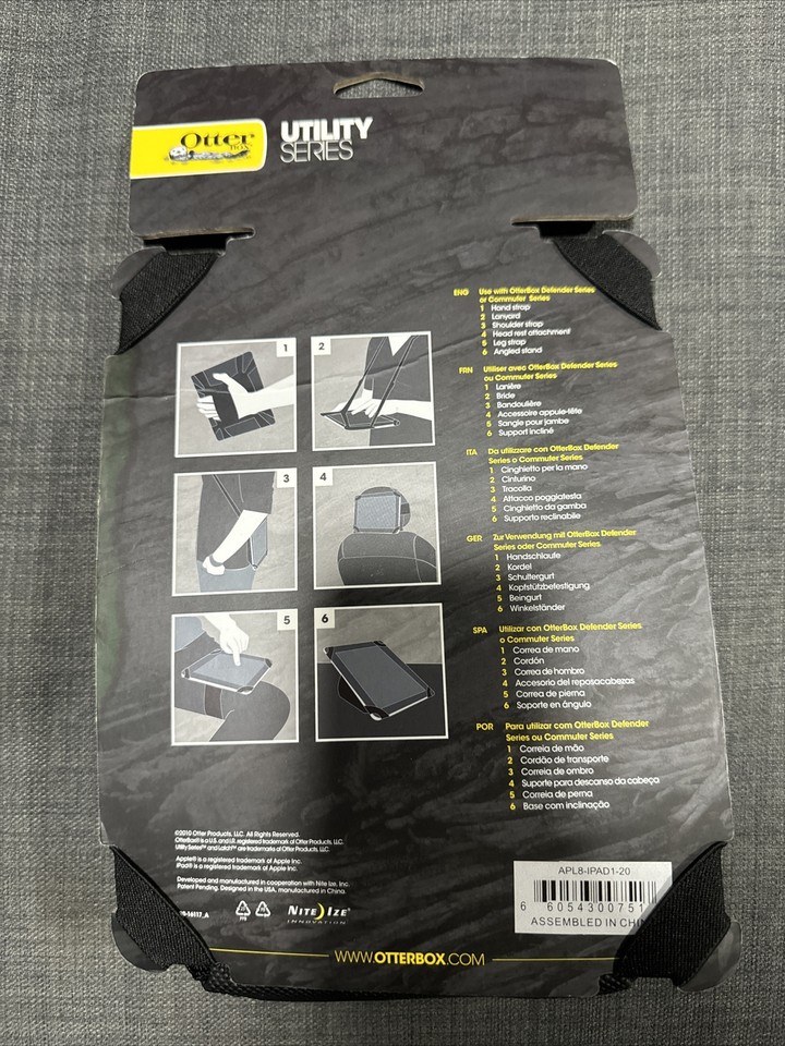 OTTERBOX Utility Series The Latch Case For iPad with Accessory Bag New ...