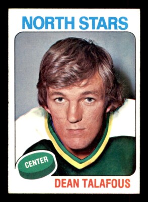 1975 Topps Hockey #197 Dean Talafous EX *d3 | eBay